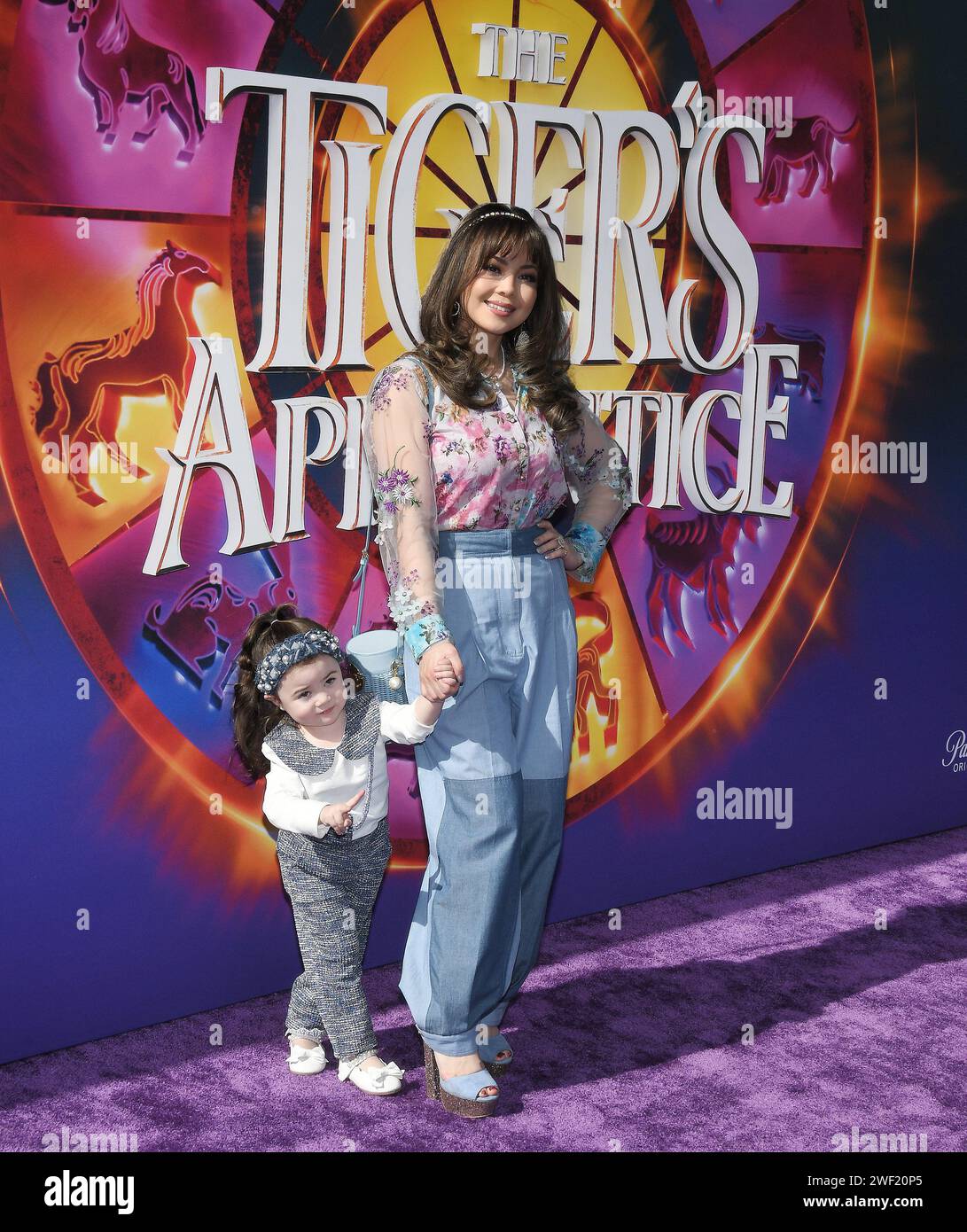 Los Angeles, USA. 27th Jan, 2024. (R-L) Anna Maria Perez de Tagle-Kline ...