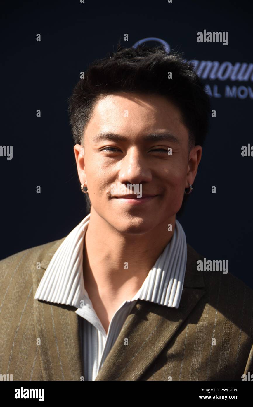 Los Angeles, California, USA 27th January 2024 Actor Brandon Soo Hoo ...