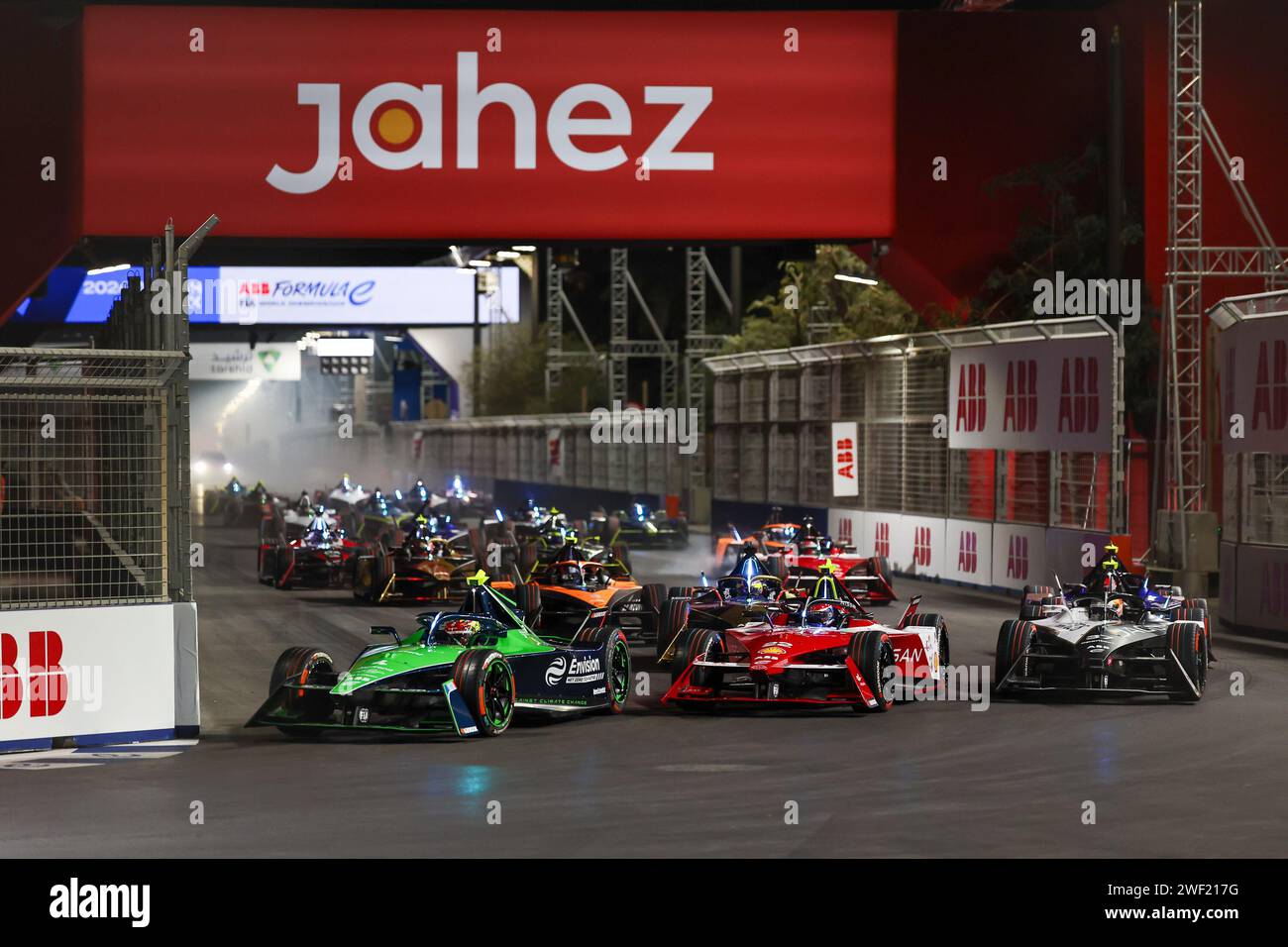 Riyadh, Saudi Arabia. 27th Jan, 2024. Drivers start during the FIA ...