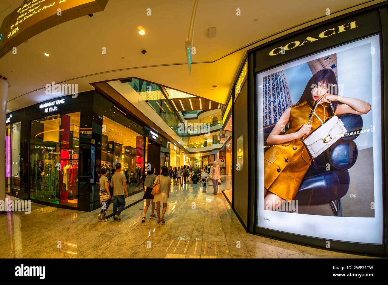 Raffles City is a large complex located in the Civic District within ...
