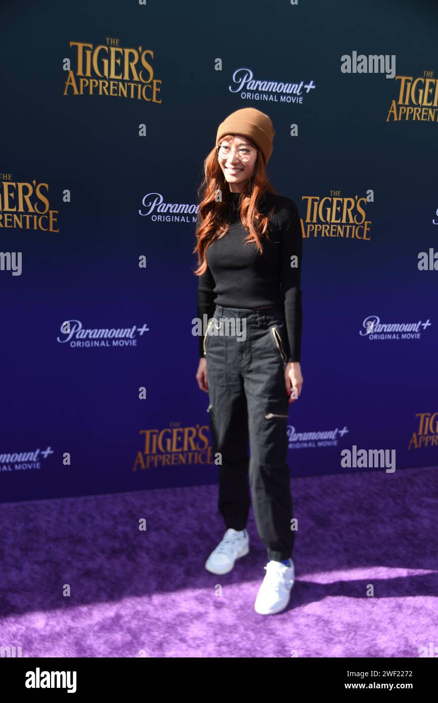Los Angeles, California, USA 27th January 2024 Leenda Dong attends ...