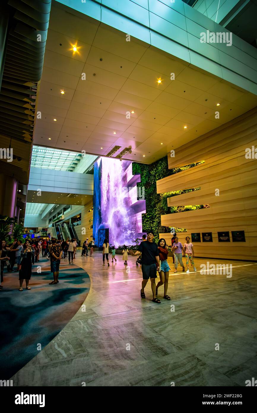 After three and a half years of engineering and expansion works, Changi ...