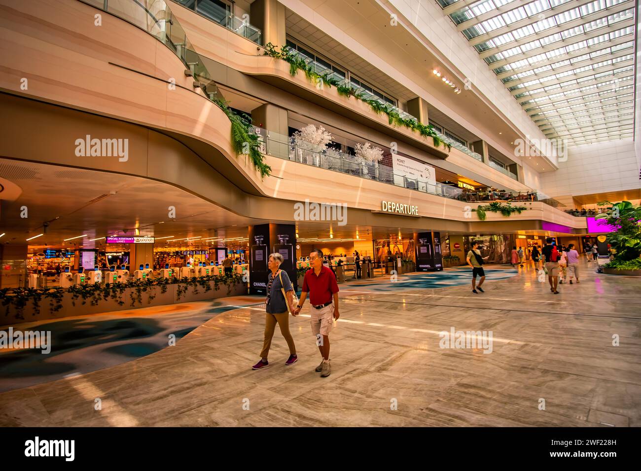 After three and a half years of engineering and expansion works, Changi ...