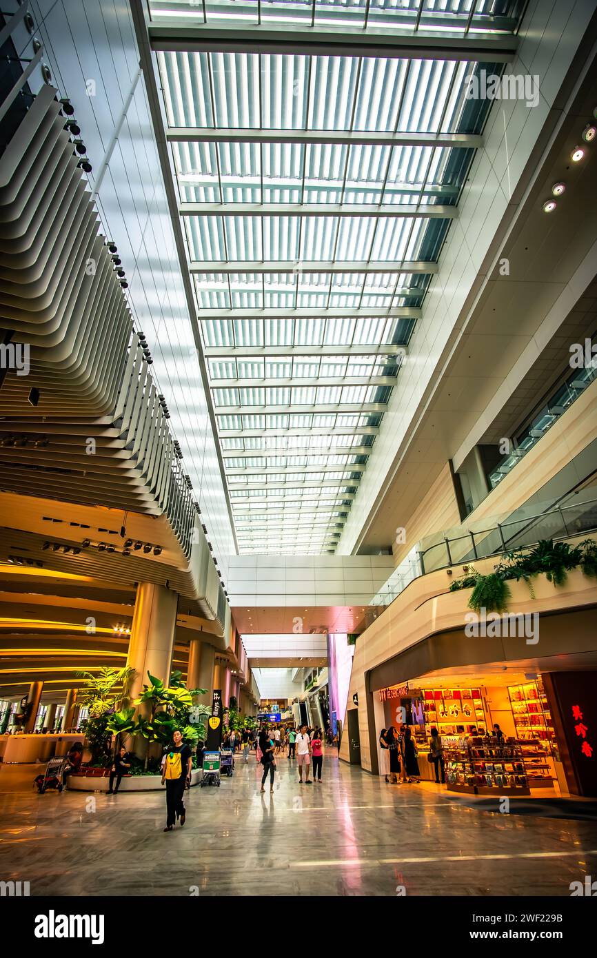 After three and a half years of engineering and expansion works, Changi ...