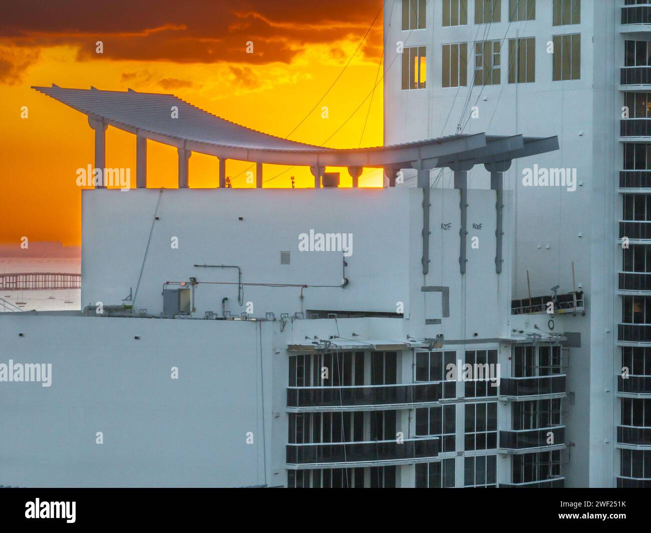 Rooftop design miami hi-res stock photography and images - Alamy