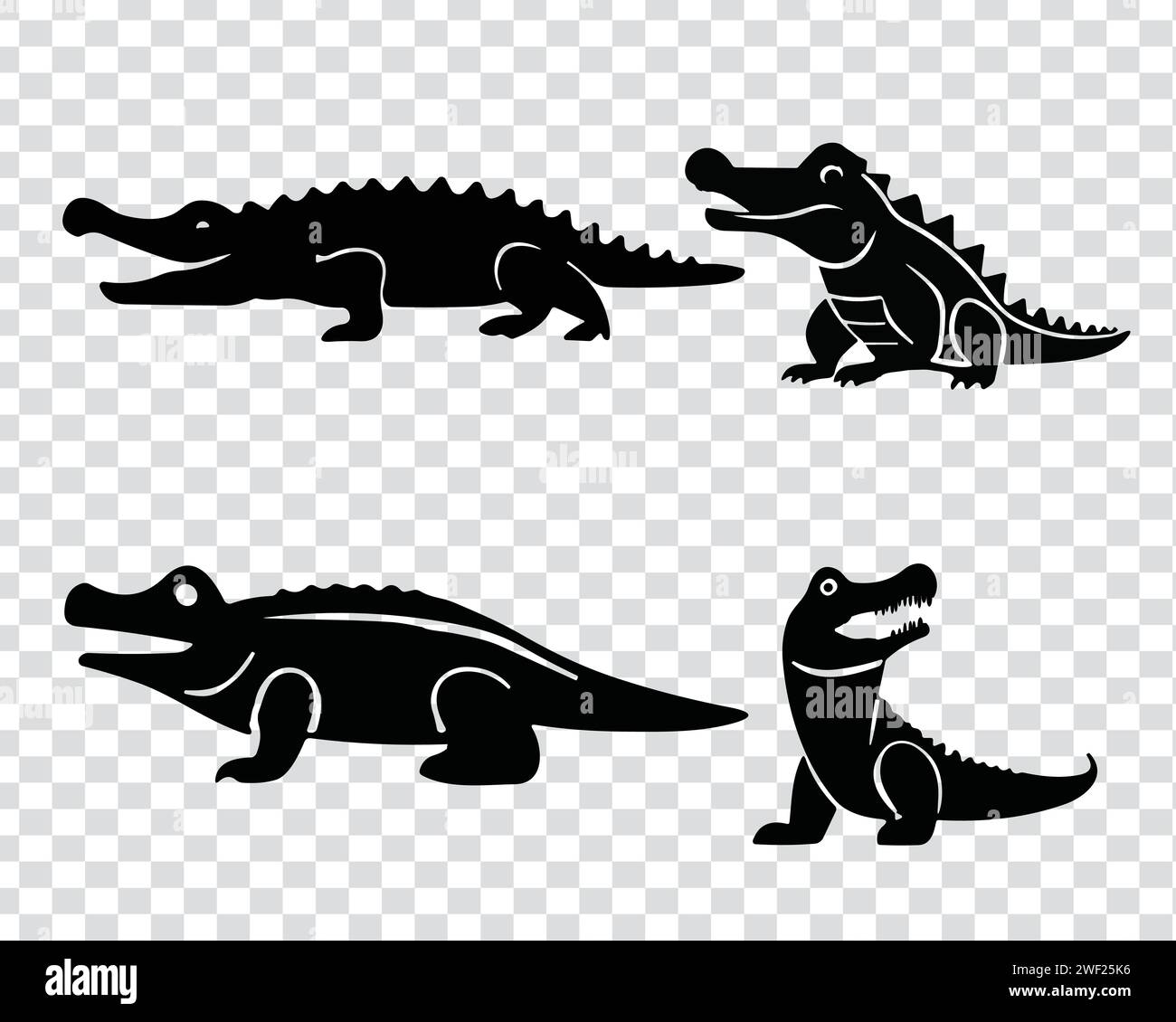 Crocodile pattern vector hi-res stock photography and images - Alamy