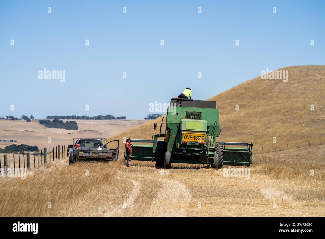 Old claas combine harvester hi-res stock photography and images - Alamy
