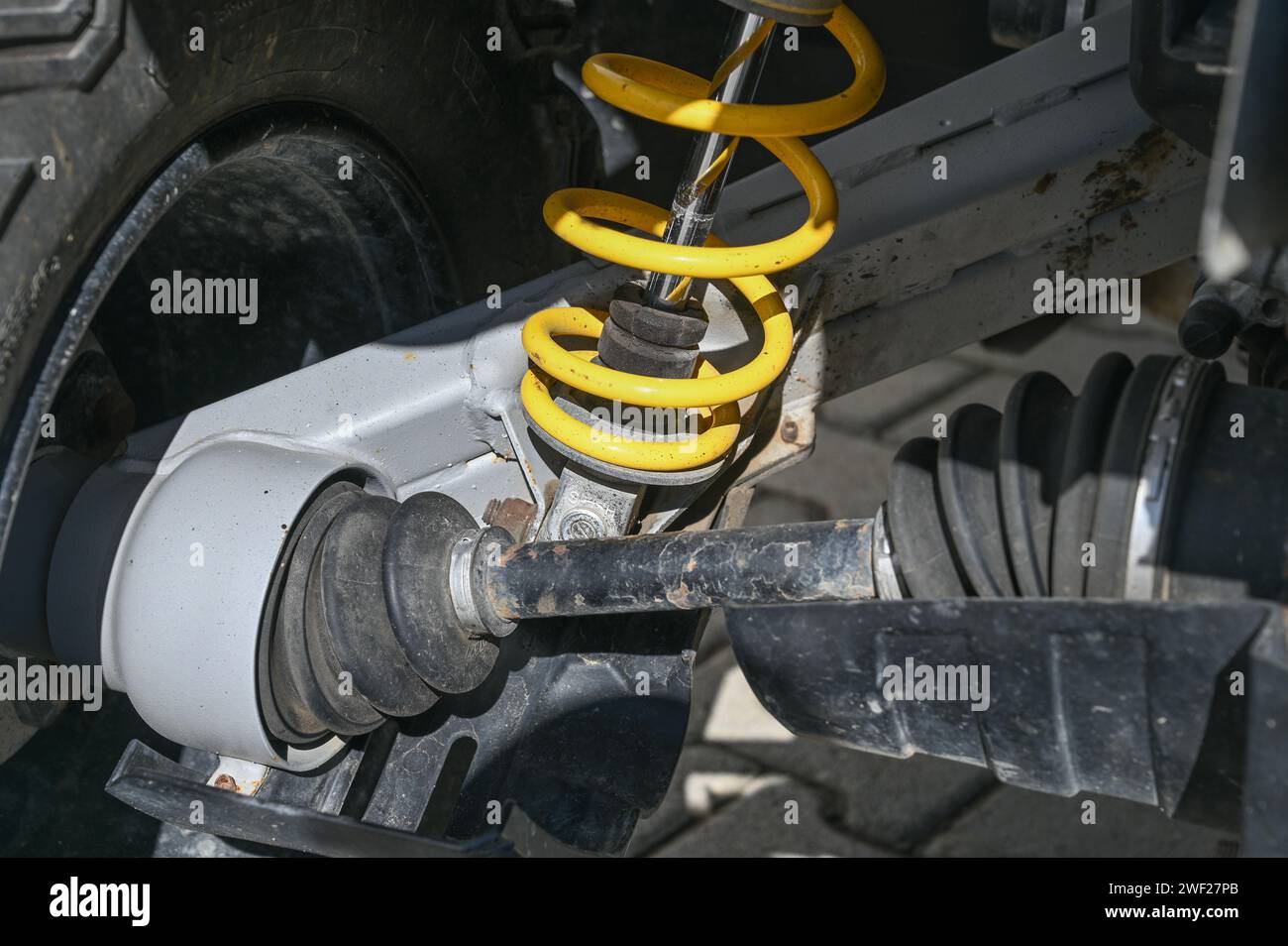 How To Compress Atv Shock Springs at Louise Costa blog