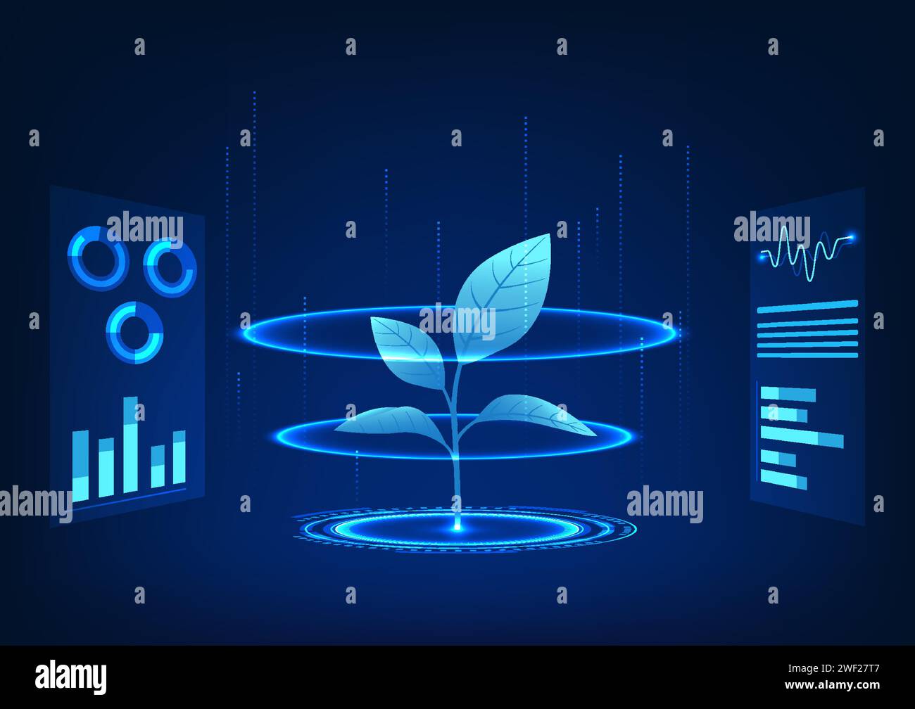 Smart farm technology where technology is used to control agricultural ...