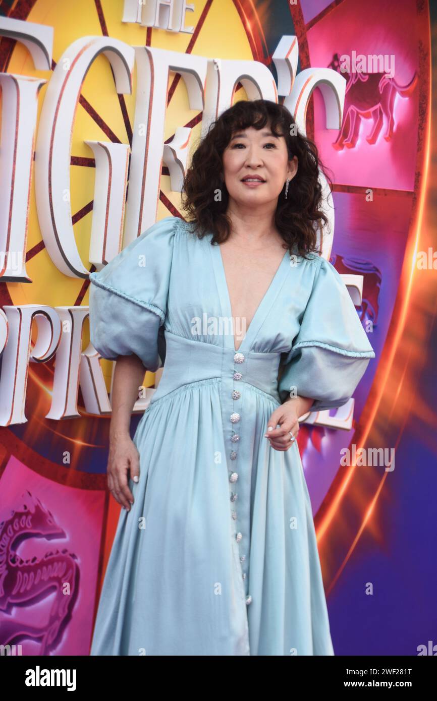 Los Angeles, California, USA 27th January 2024 Actress Sandra Oh ...