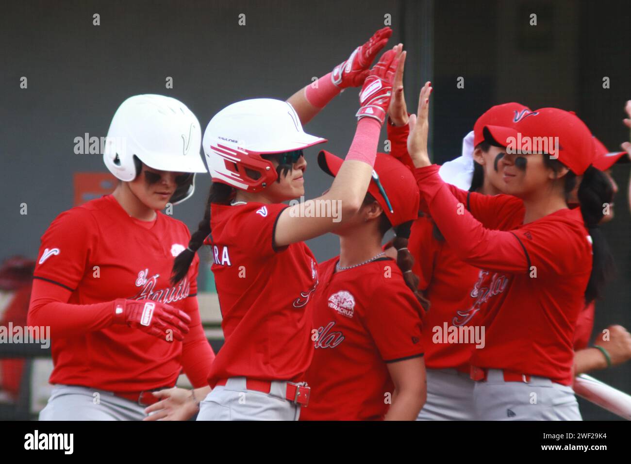 Diablos rojos del mexico vs aguila de veracruz hi-res stock photography ...