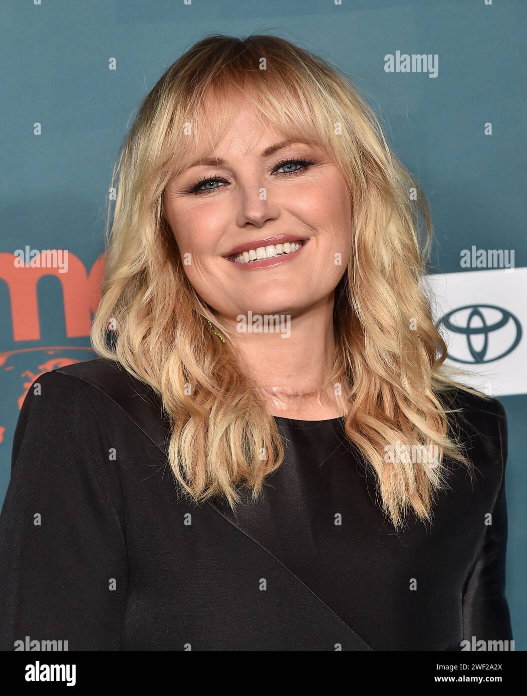Los Angeles, USA. 27th Jan, 2024. Malin Akerman arriving at the EMA ...