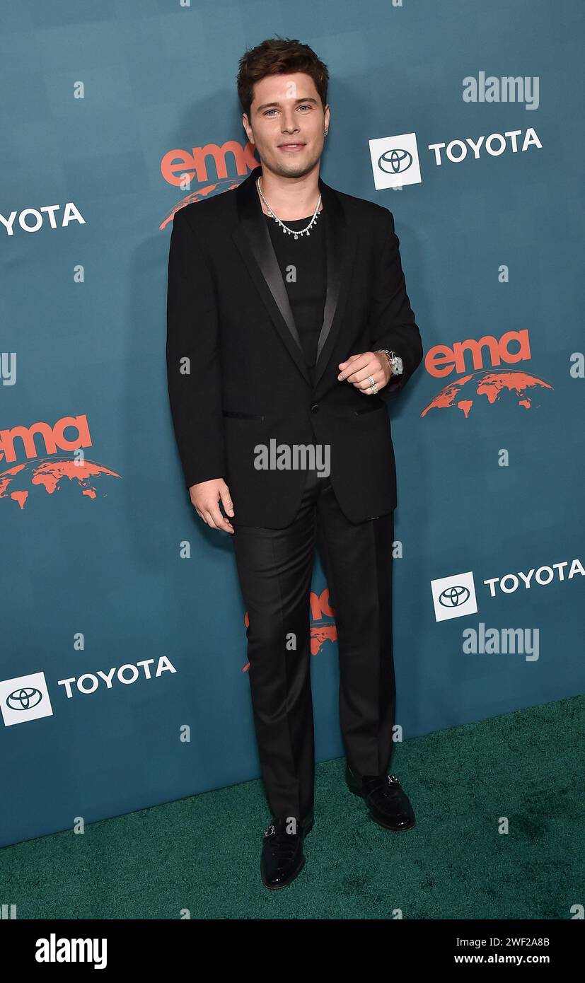 Los Angeles, USA. 27th Jan, 2024. Ronen Rubinstein arriving at the EMA ...