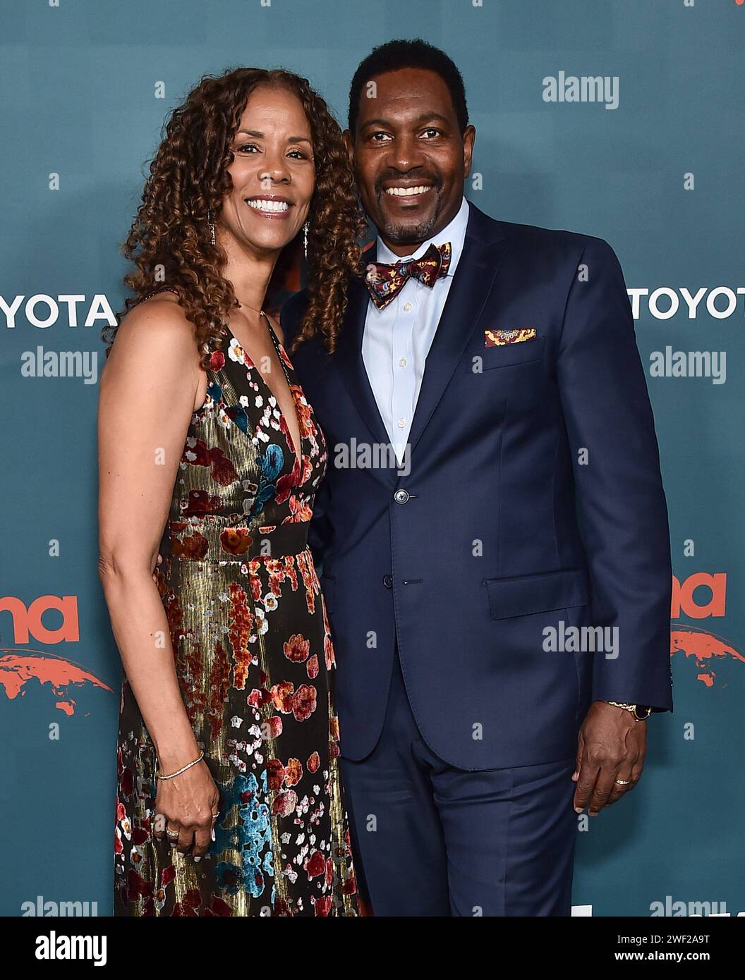 Los Angeles, USA. 27th Jan, 2024. Mykelti Williamson and Sondra Spriggs ...