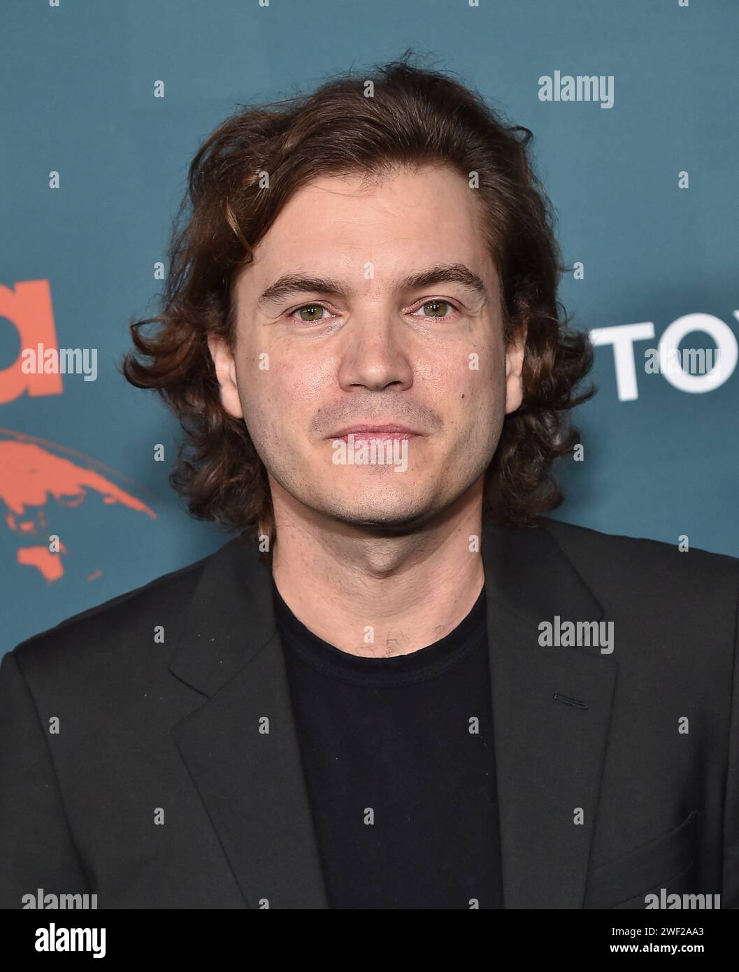 Los Angeles, USA. 27th Jan, 2024. Emile Hirsch arriving at the EMA Awards Gala 2024 held at ...
