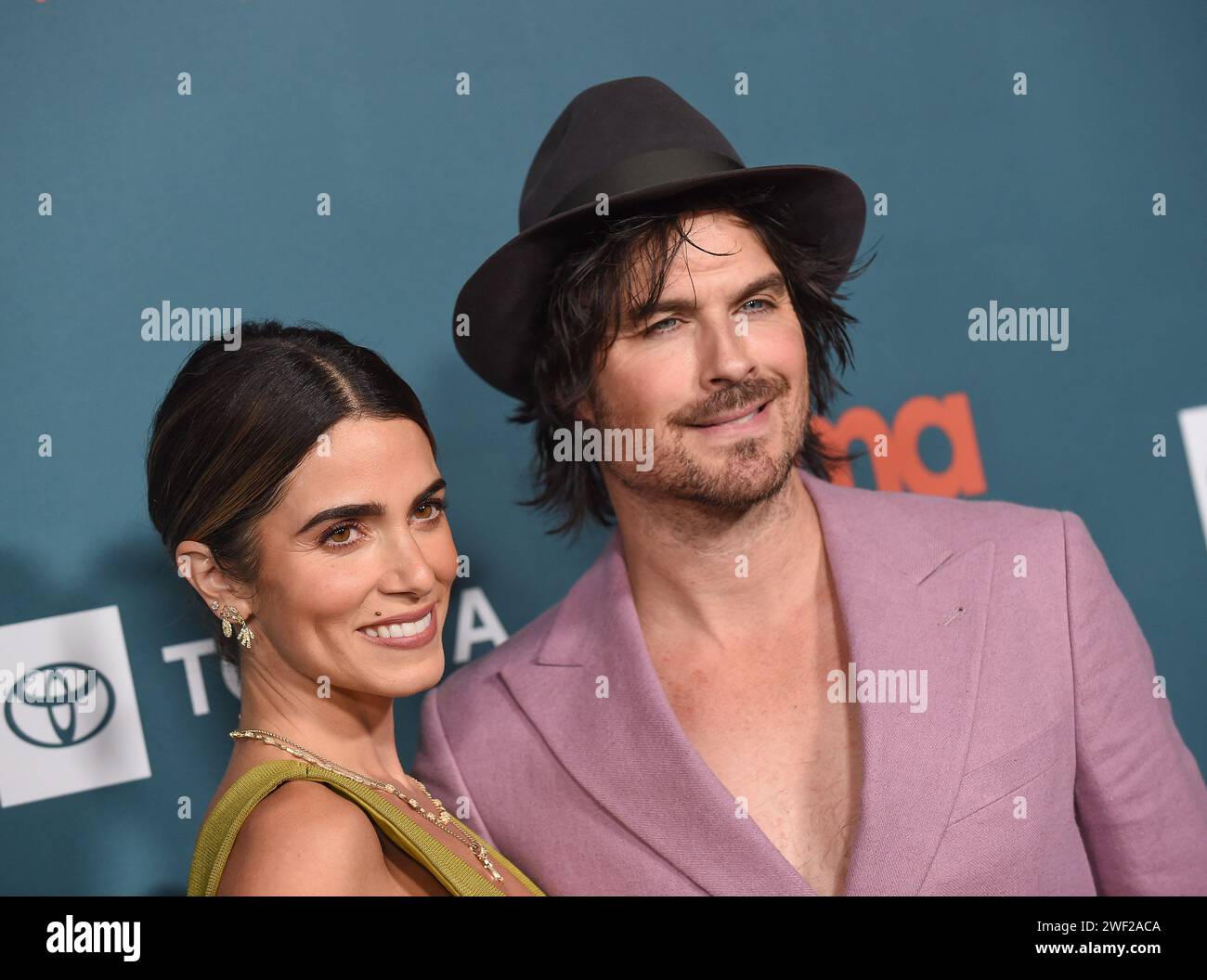 Los Angeles, USA. 27th Jan, 2024. Nikki Reed and Ian Somerhalder ...