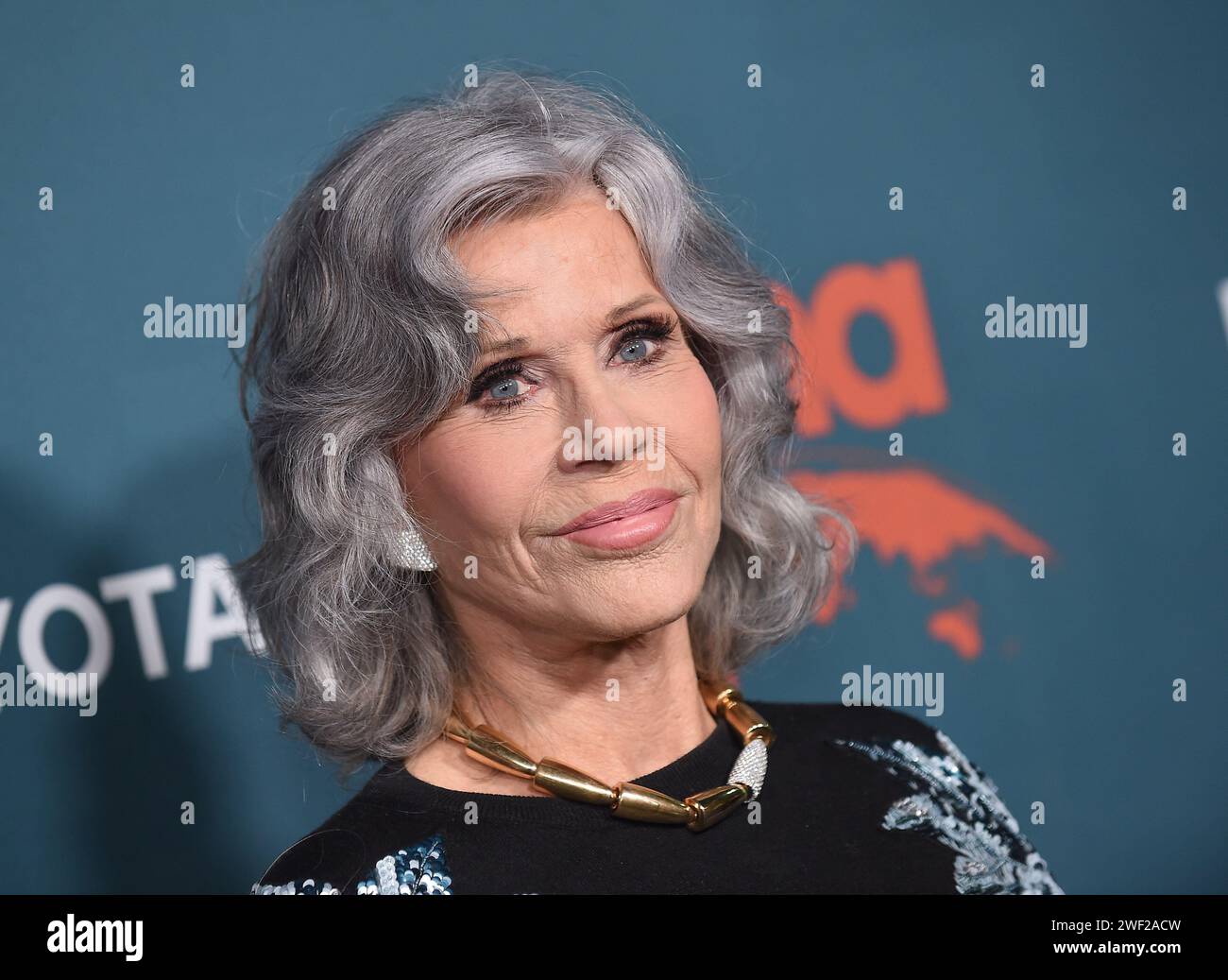 Jane Fonda arriving at the EMA Awards Gala 2024 held at Sunset Las ...