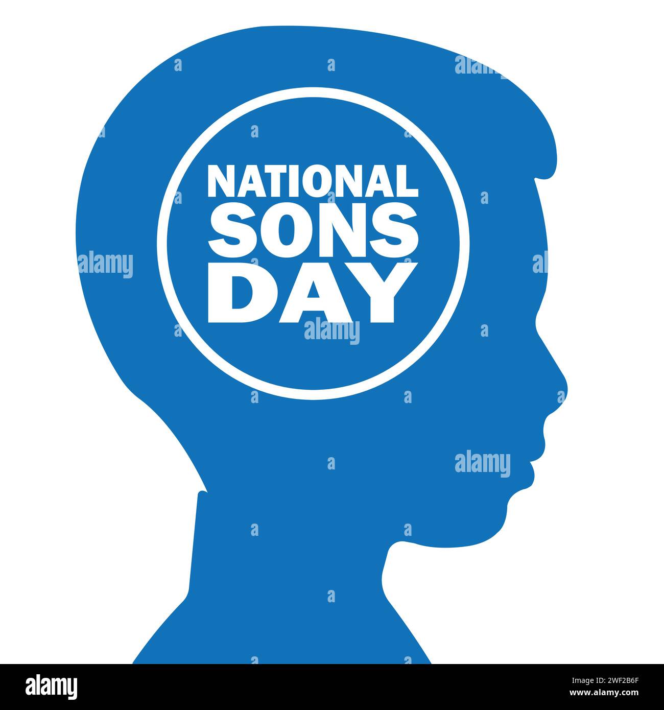 National Sons Day Vector Template Design Illustration. Suitable for ...
