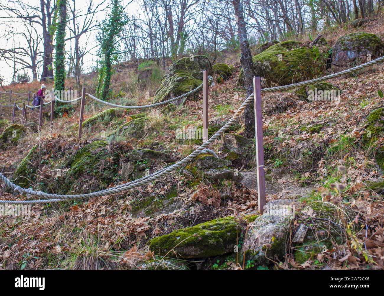Rope handrail hi-res stock photography and images - Alamy