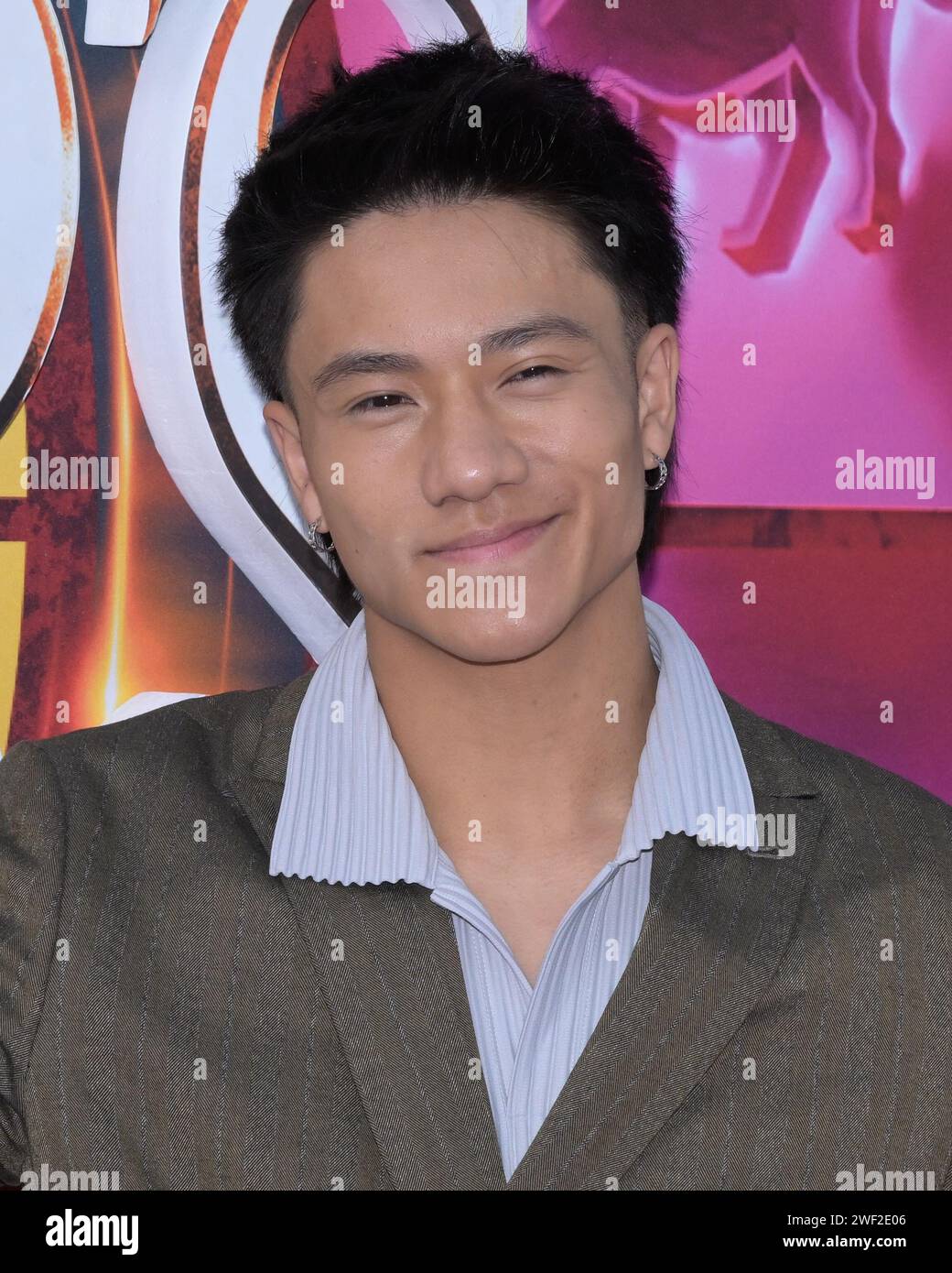 January 27, 2024, Hollyood, California, United States: Brandon Soo Hoo ...