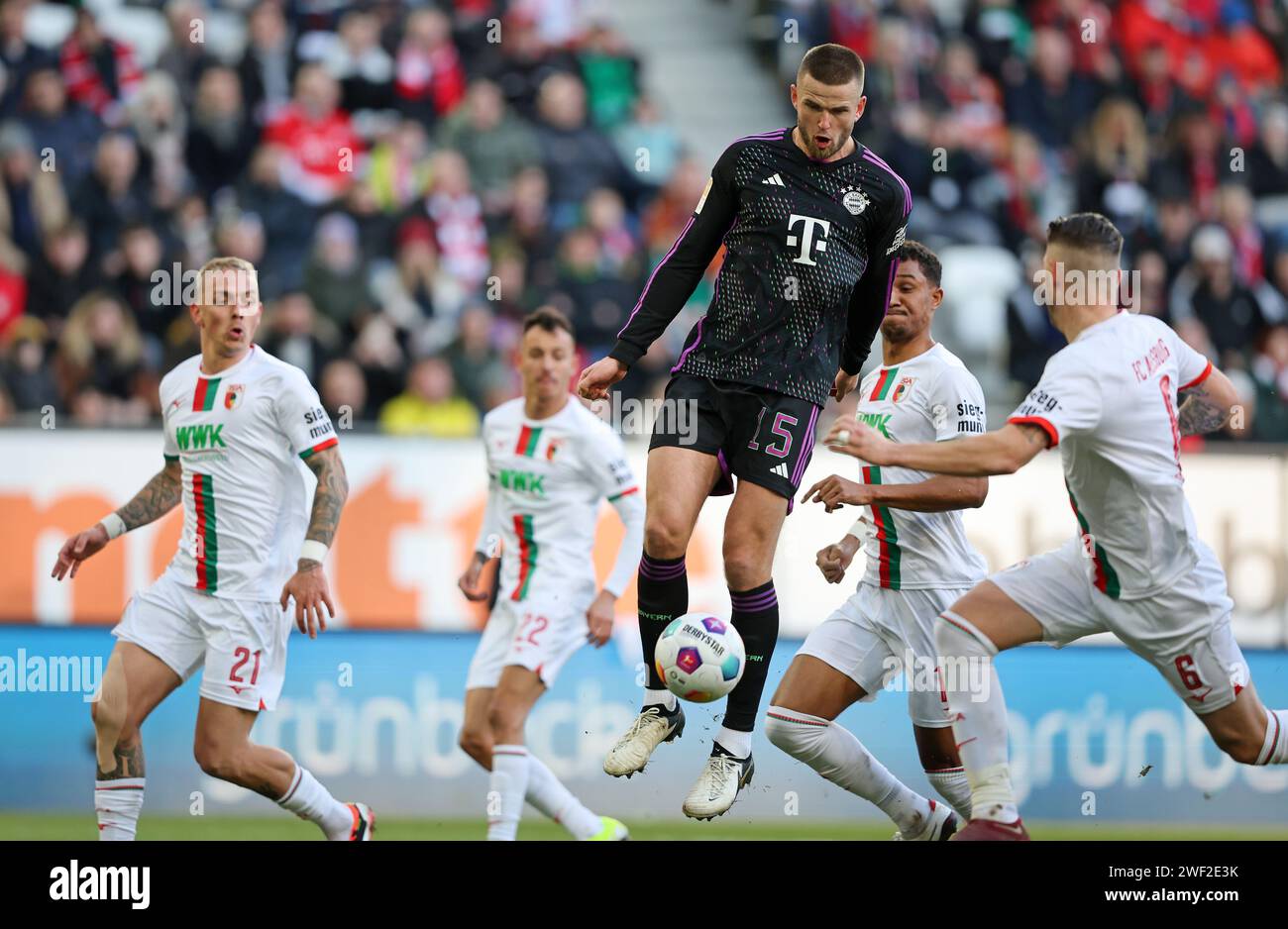 Eric Dier of Bayern Muenchen FC Augsburg FC Bayern MŸnchen 2:3 27.1. ...