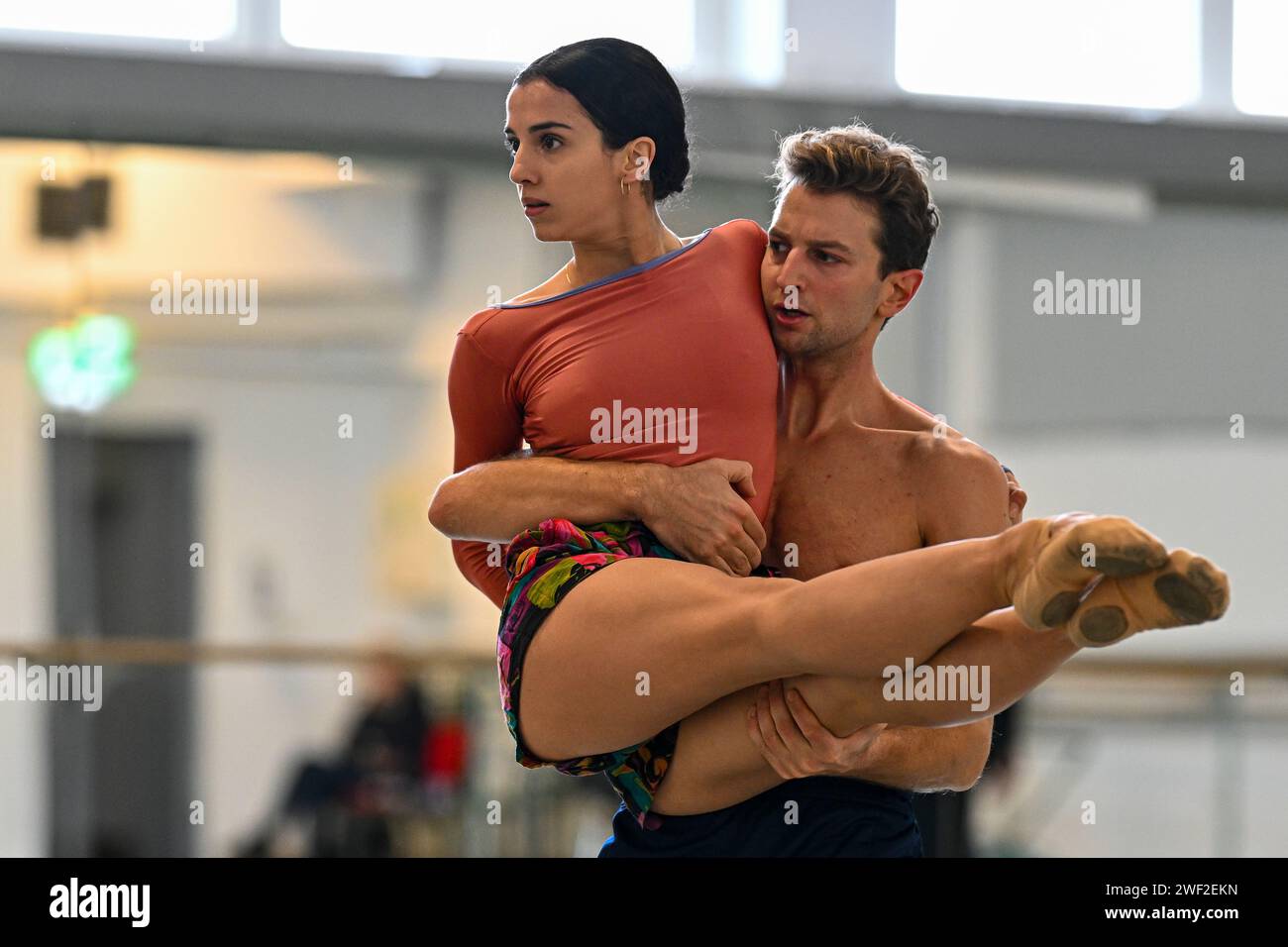 Munich, Germany. 04th Dec, 2023. Dancers of the Bavarian State Ballet ...