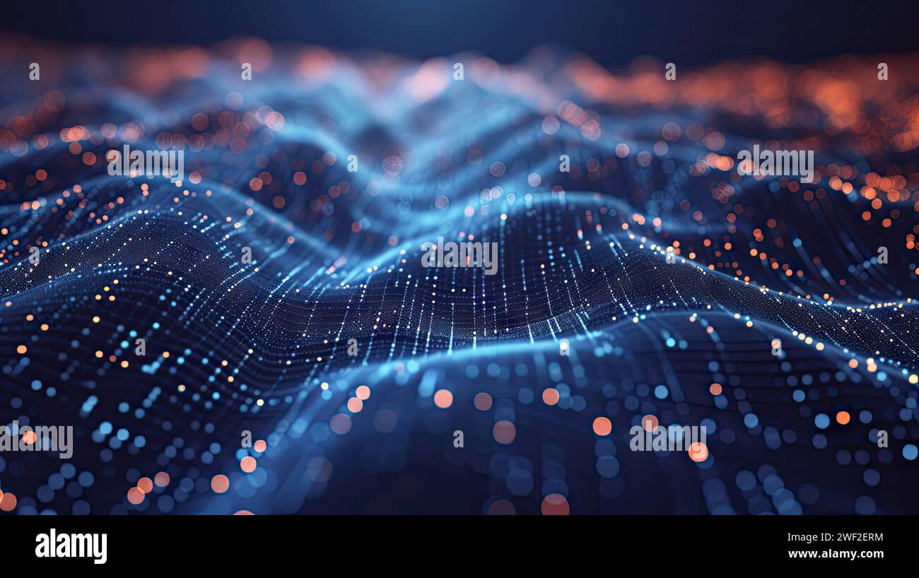 Digitization of the sense of science and technology hi-res stock ...