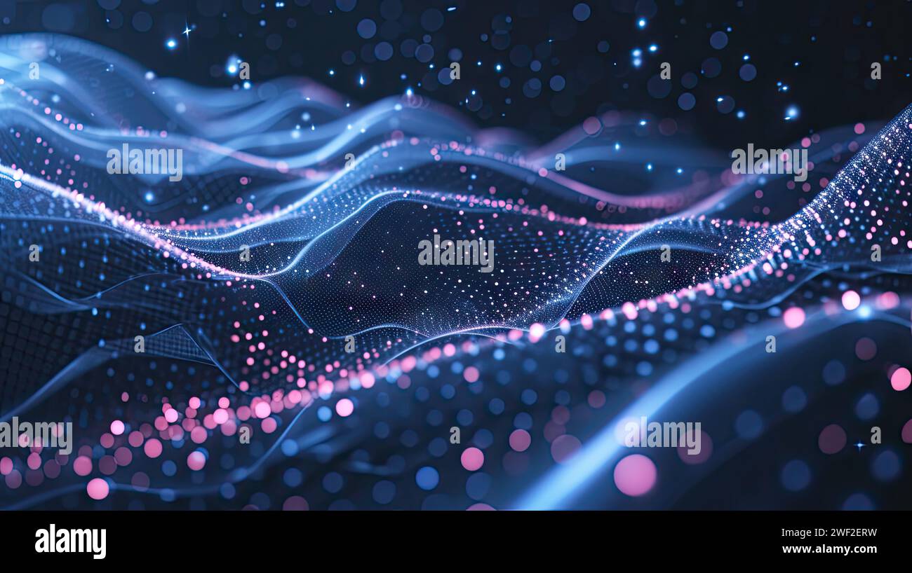 Particle aesthetic hi-res stock photography and images - Alamy