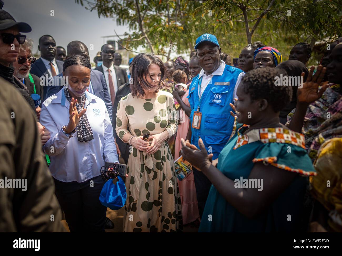 Juba, South Sudan. 26th Jan, 2024. Annalena Baerbock (Bündnis90/Die ...