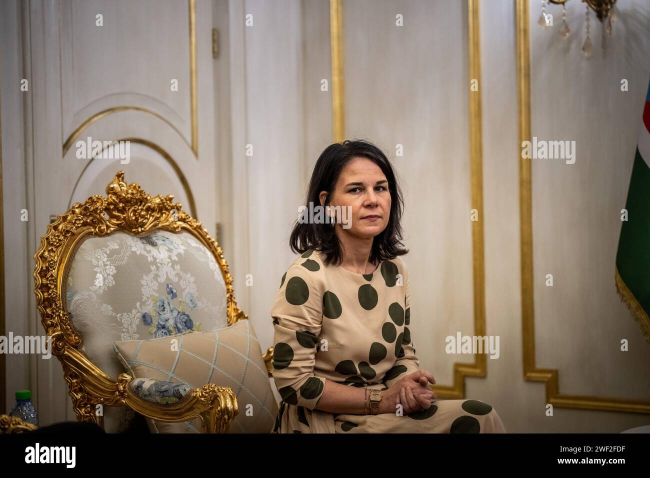 Juba, South Sudan. 26th Jan, 2024. Annalena Baerbock (Bündnis90/Die ...