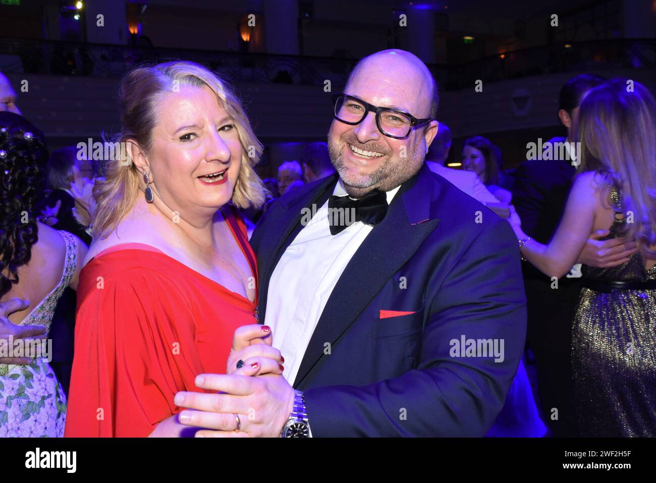 Birgit Max Oberbigler Obatija Wirt Muenchen 27.01.2024 Bayerischer Hof ...