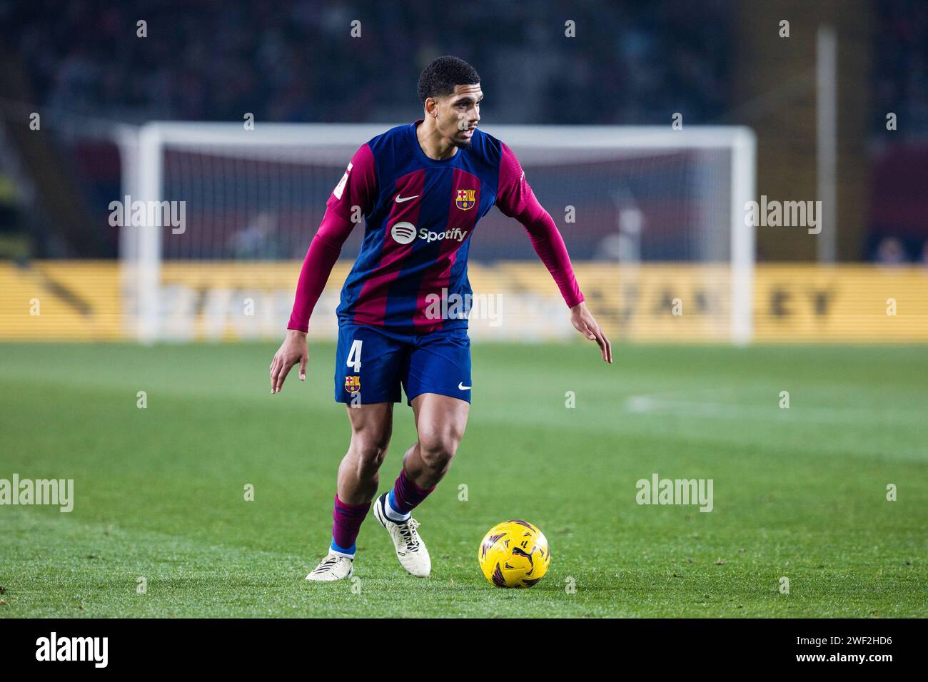 Ronald Araujo of FC Barcelona during the Spanish championship La Liga football match between FC ...