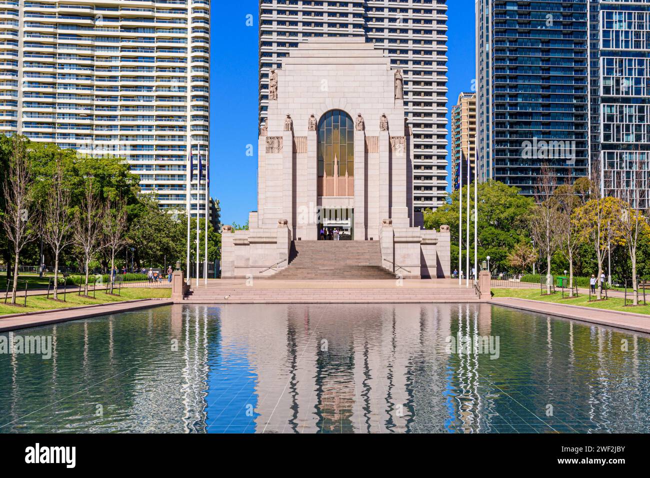Anzac Memorial in Hyde Park South, Sydney, Australia Stock Photo - Alamy