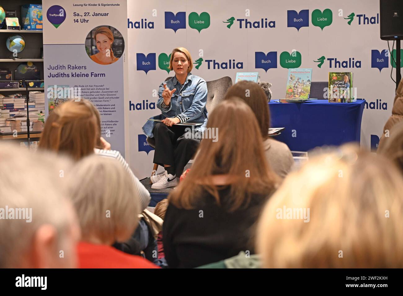 Judith Rakers stellt ihr erstes Kinderbuch Judiths kleine Farm - Kater ...