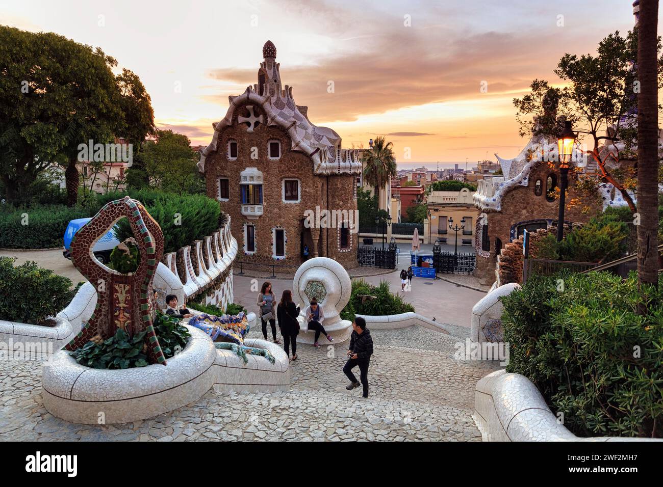 Staircase park hi-res stock photography and images - Alamy