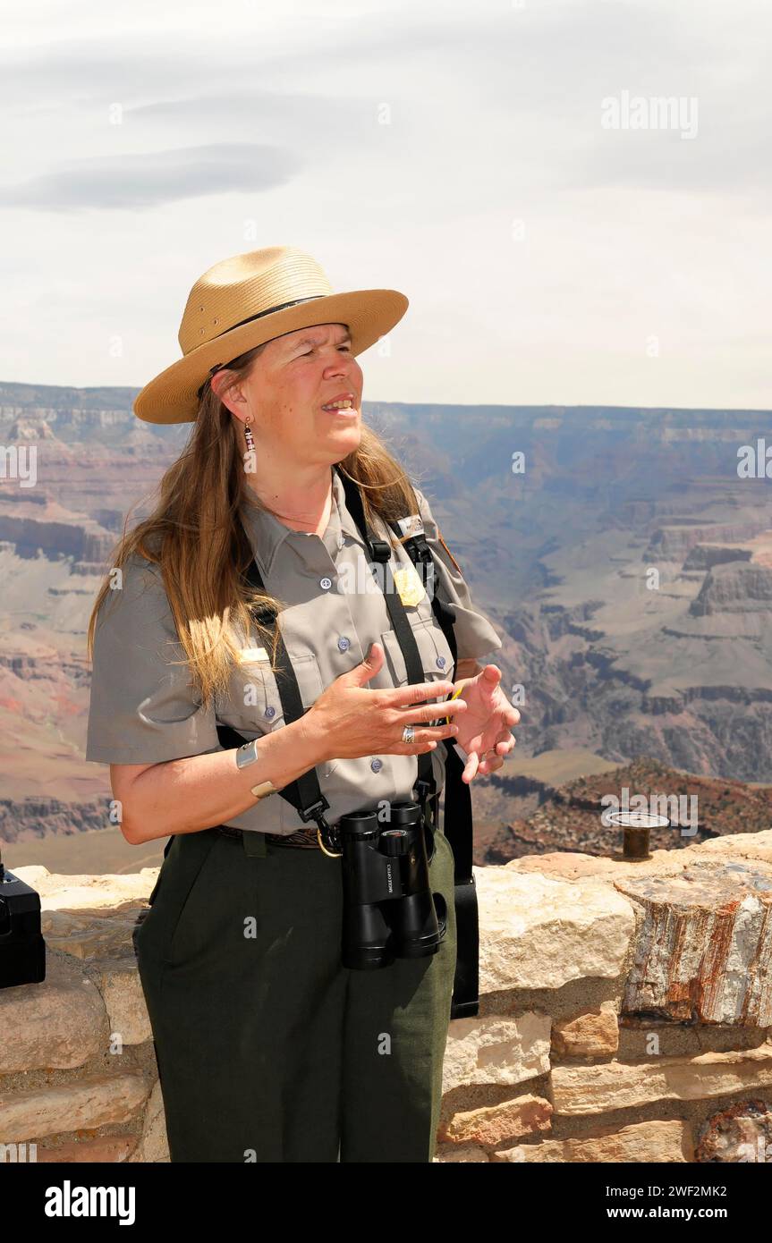 Grand canyon national park ranger hi-res stock photography and images ...