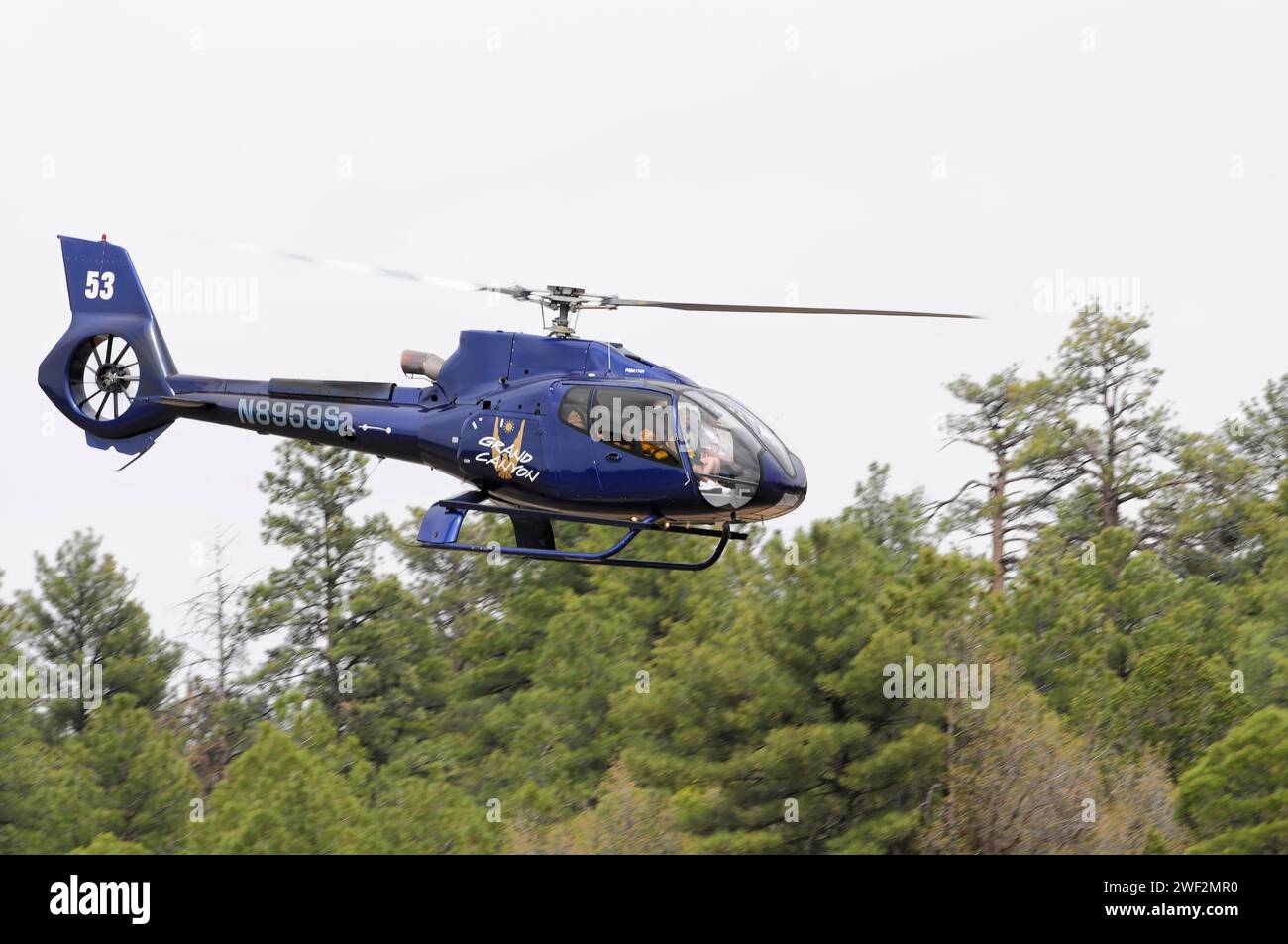 Papillon Grand Canyon Helicopter, Grand Canyon, Arizona, USA Stock ...