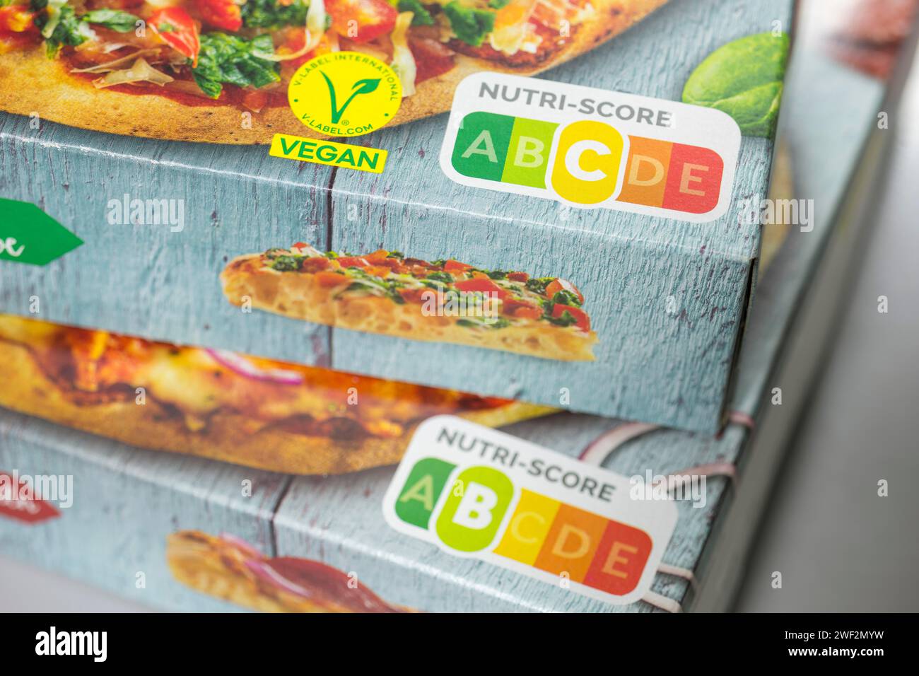 NUTRI-SCORE label, nutritional labelling system, packaging from MIA ...