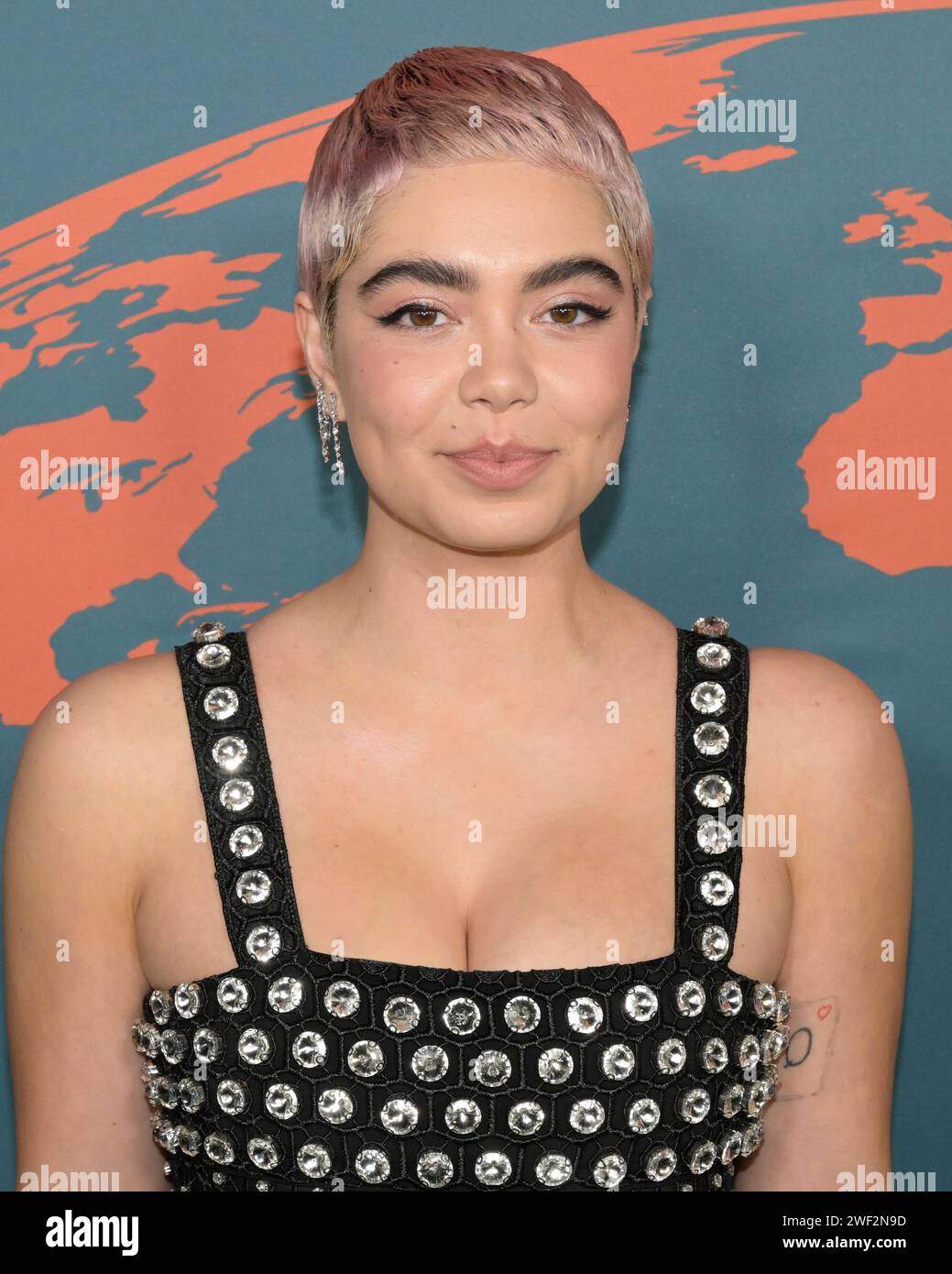 Hollywood, California, USA. 27th Jan, 2024. Aulii Cravalho. 2024 Environmental Media Association ...