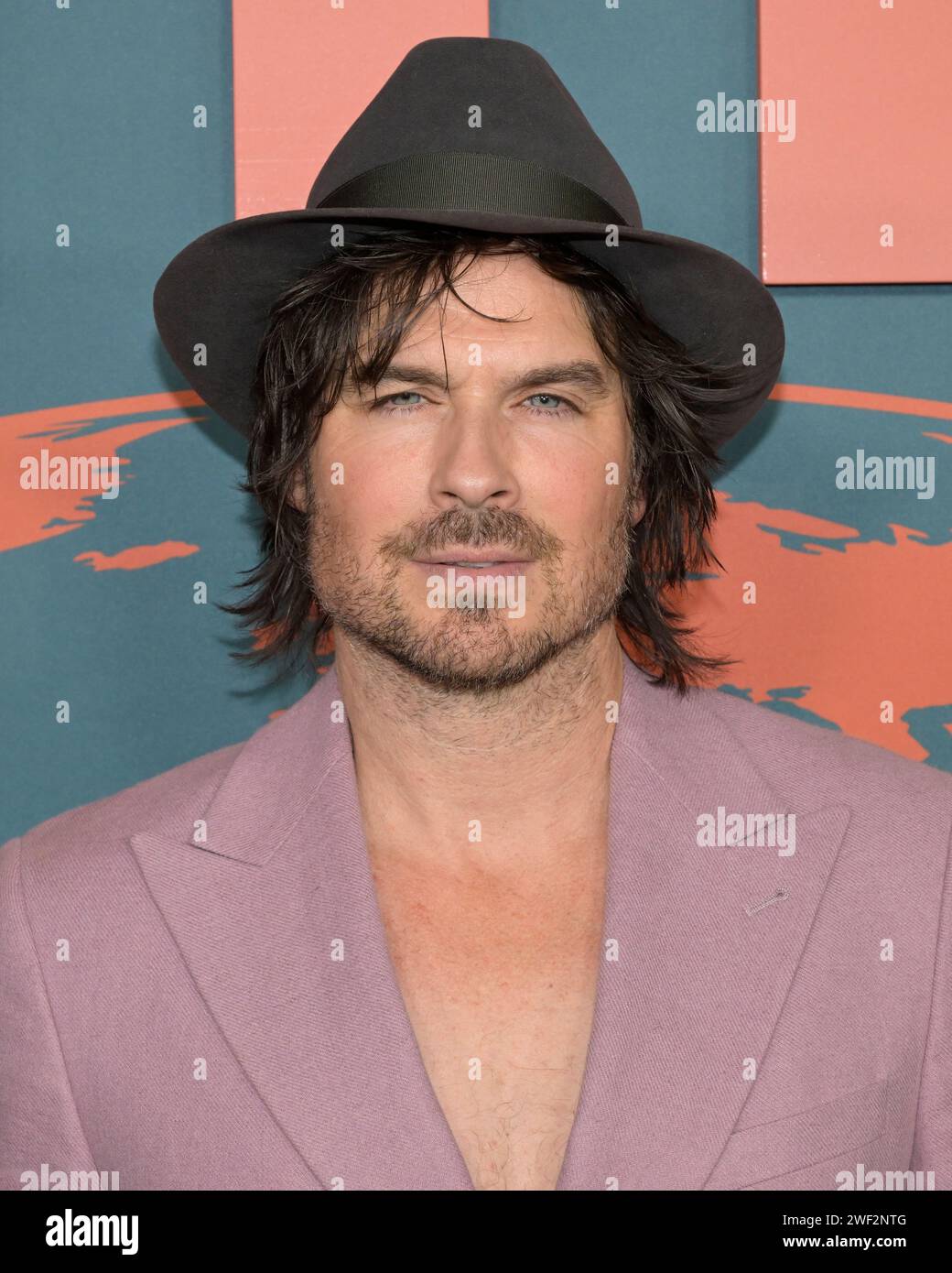 January 27, 2024, Hollywood, California, United States: Ian Somerhalder ...