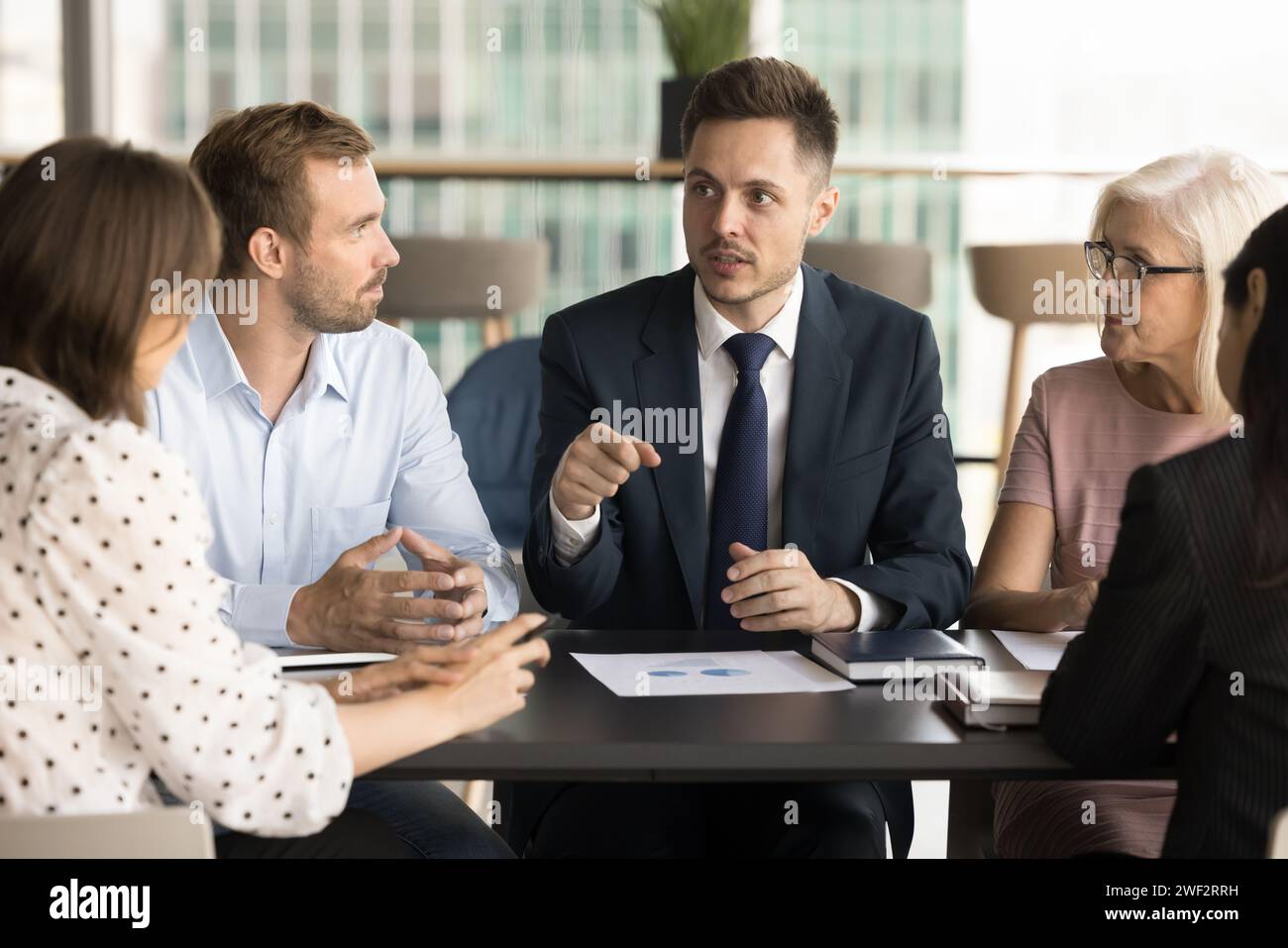 Serious diverse young old hi-res stock photography and images - Alamy