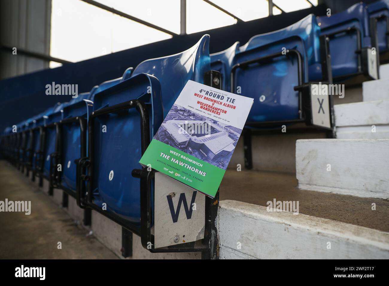 The match day programme for the Emirates FA Cup Fourth Round match West ... The match day programme for the Emirates FA Cup Fourth Round match West ...