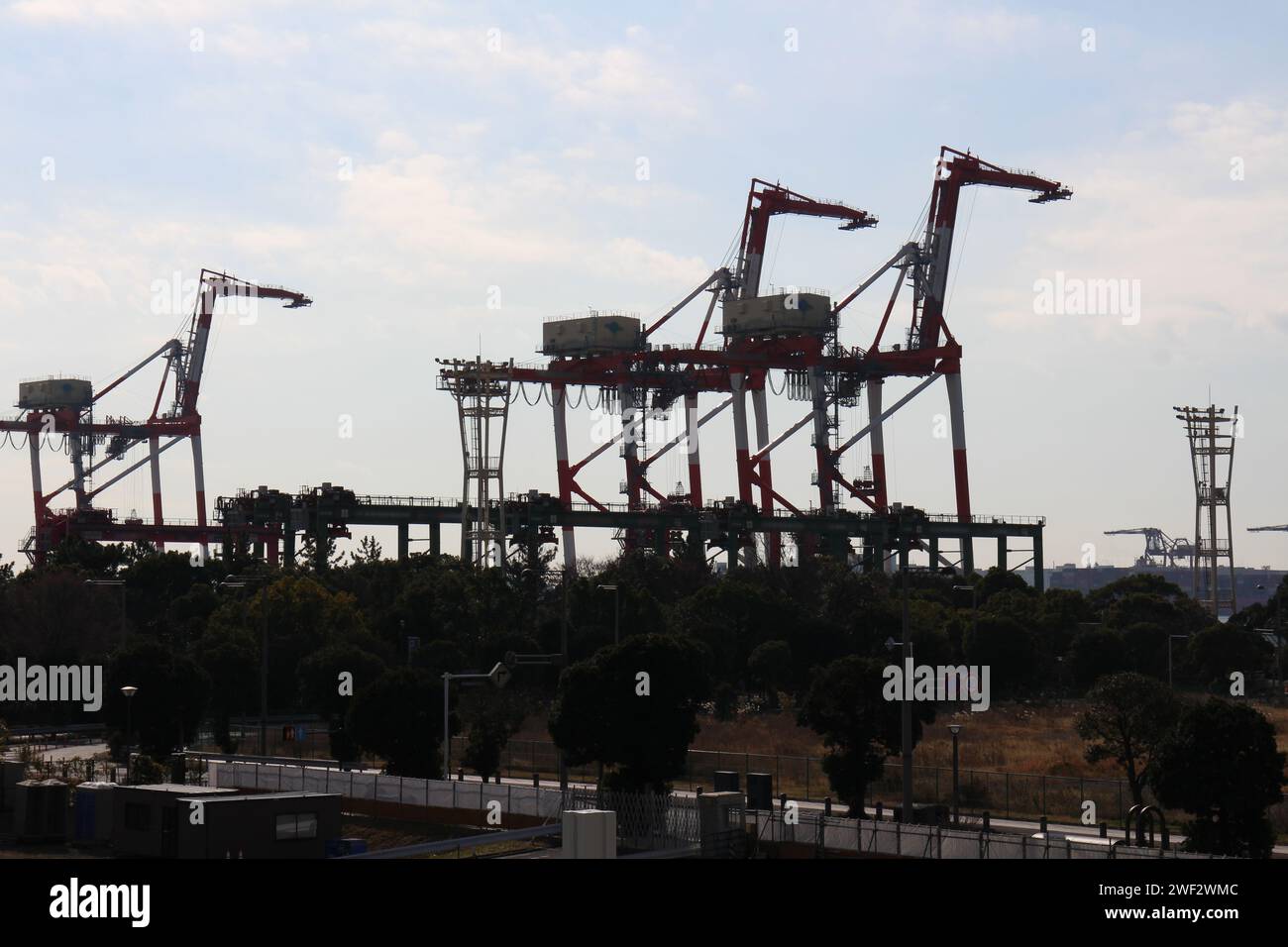 Aomi container terminal hi-res stock photography and images - Alamy
