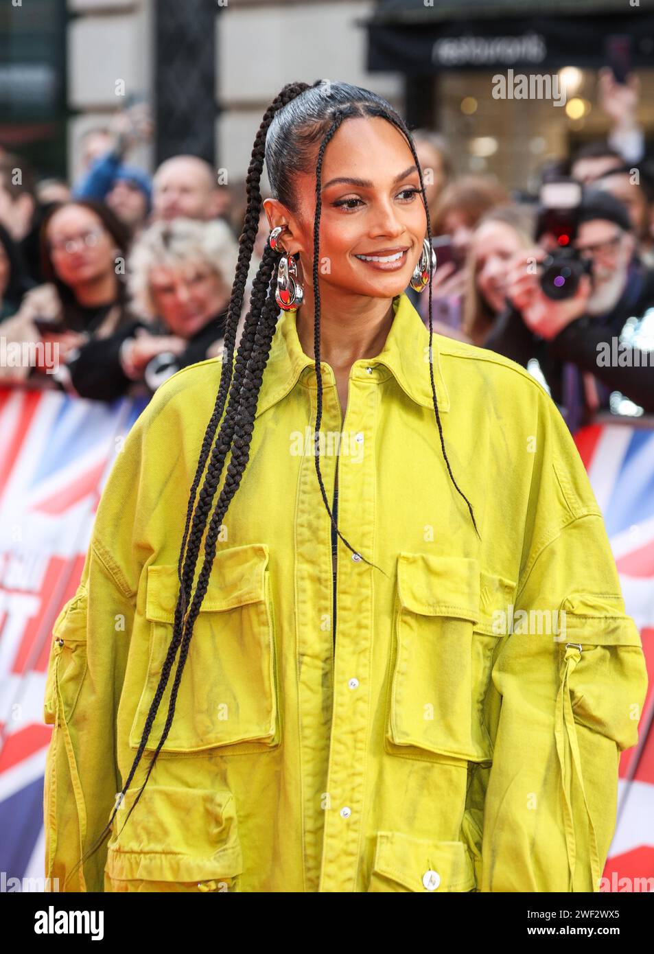 Alesha Dixon pictured during the "Britain's Got Talent" London ...