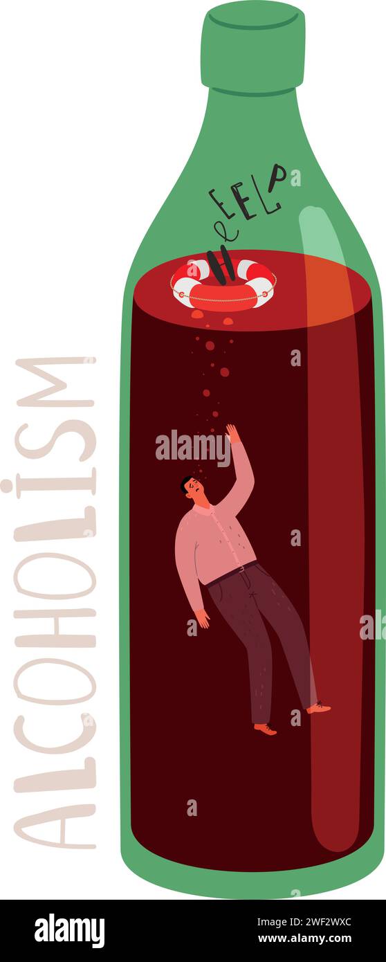 Alcoholic drowns in a bottle and asks for help in getting rid of ...