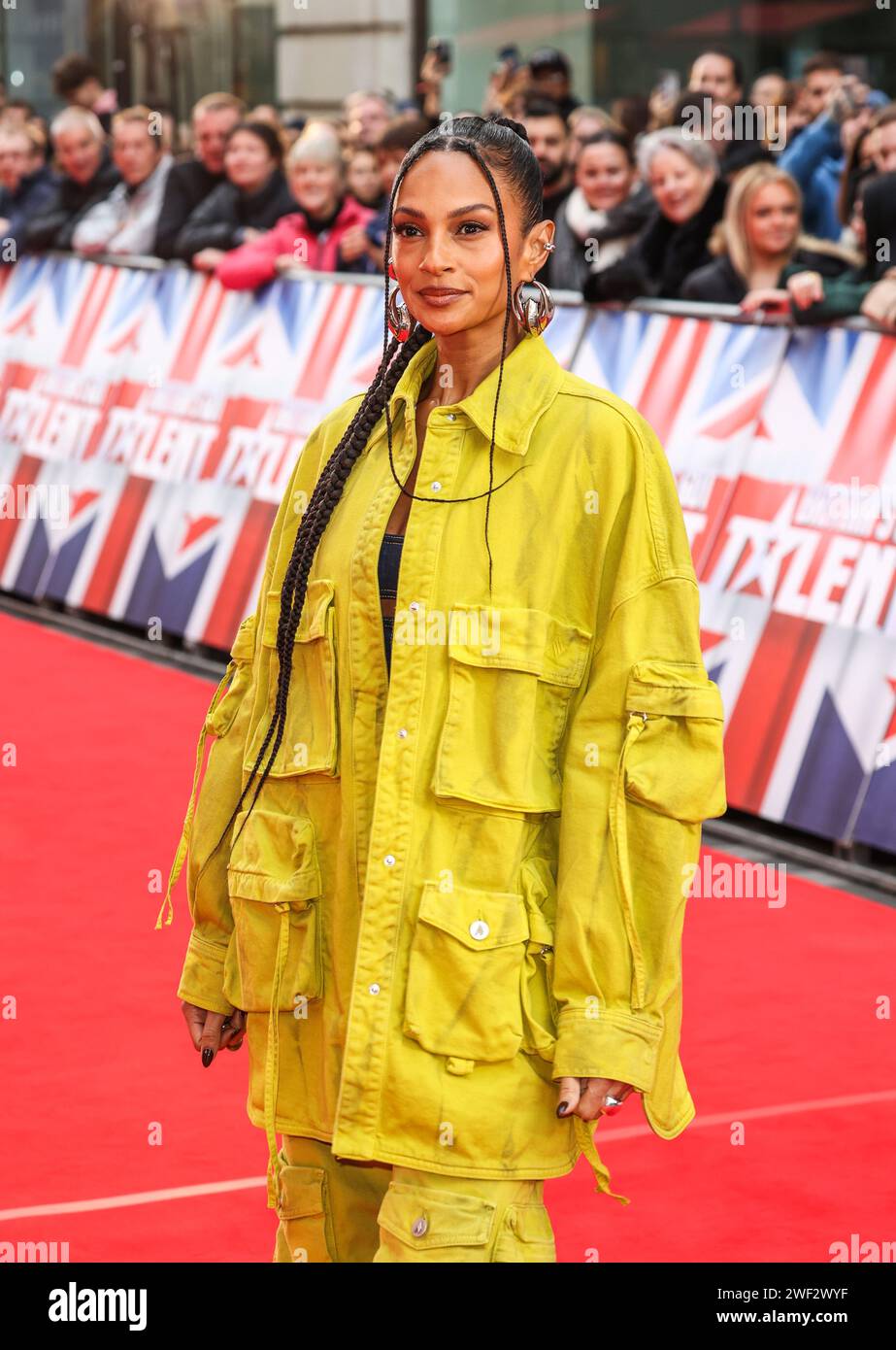 Alesha Dixon pictured during the "Britain's Got Talent" London ...