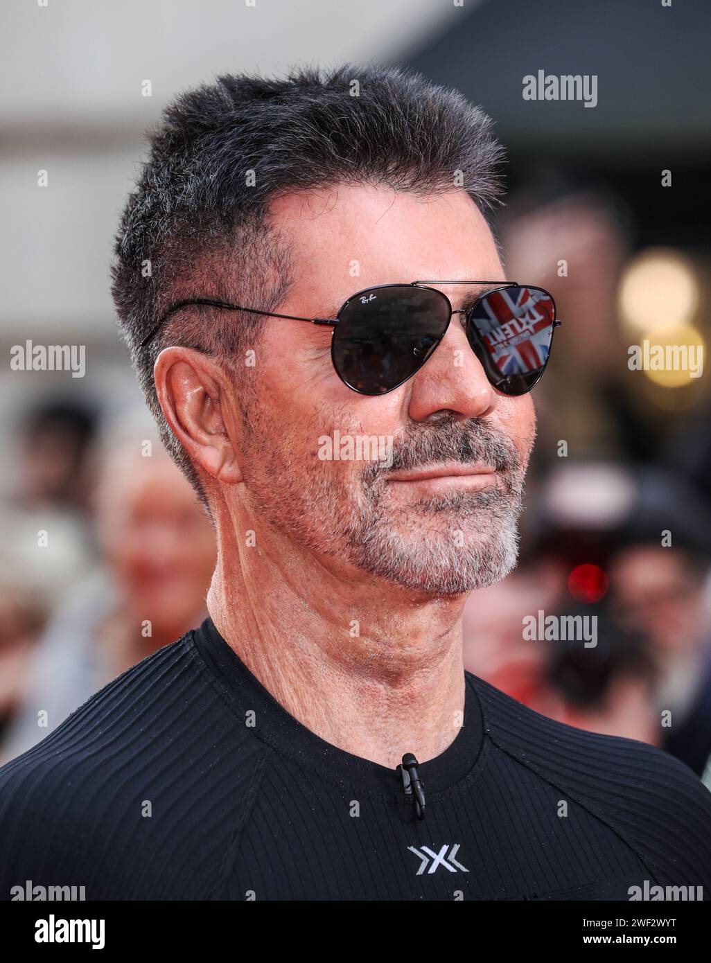 Simon Cowell pictured during the "Britain's Got Talent" London ...