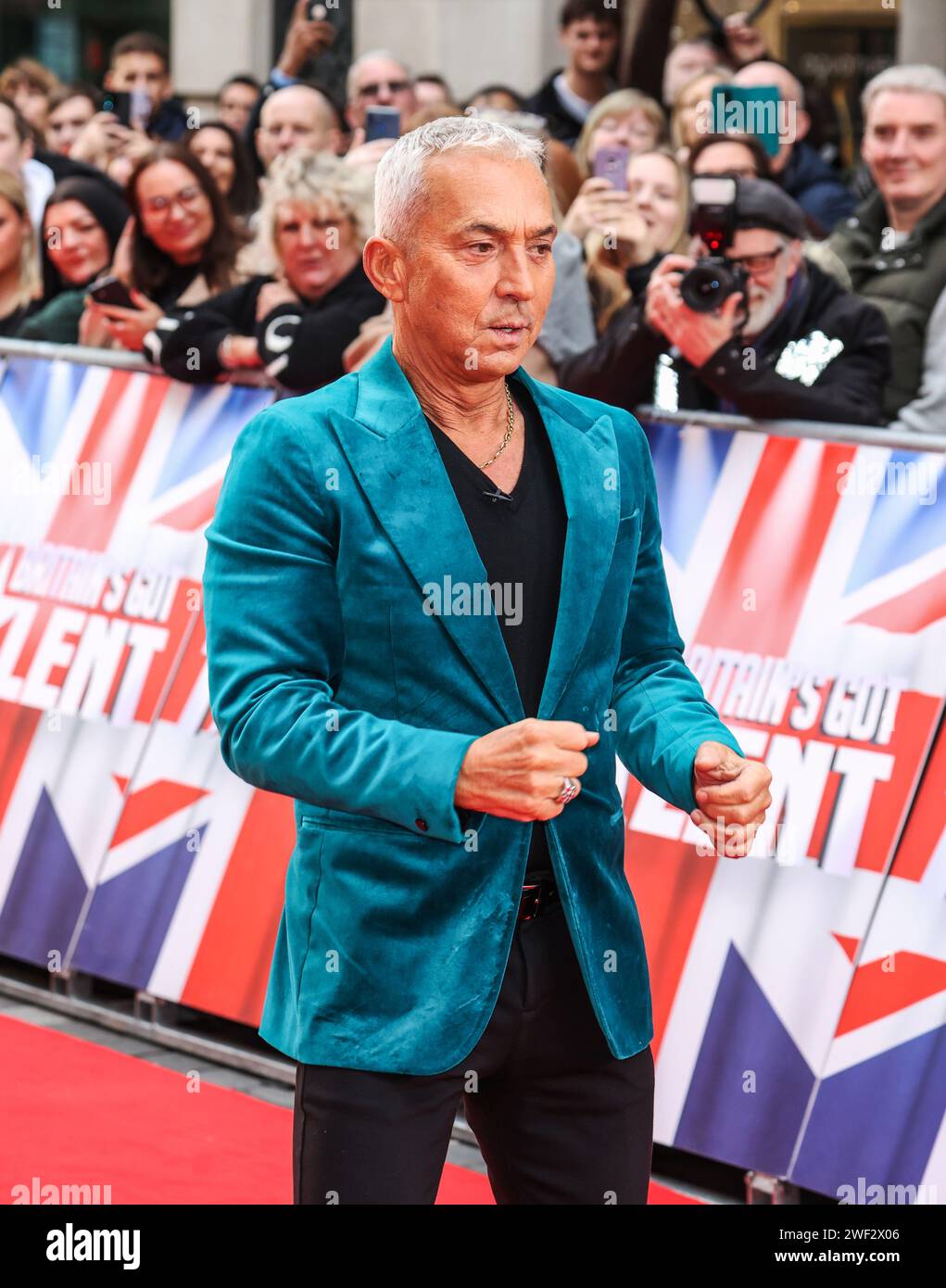 Bruno Tonioli pictured during the "Britain's Got Talent" London Auditions Photocall 2024 at the ...