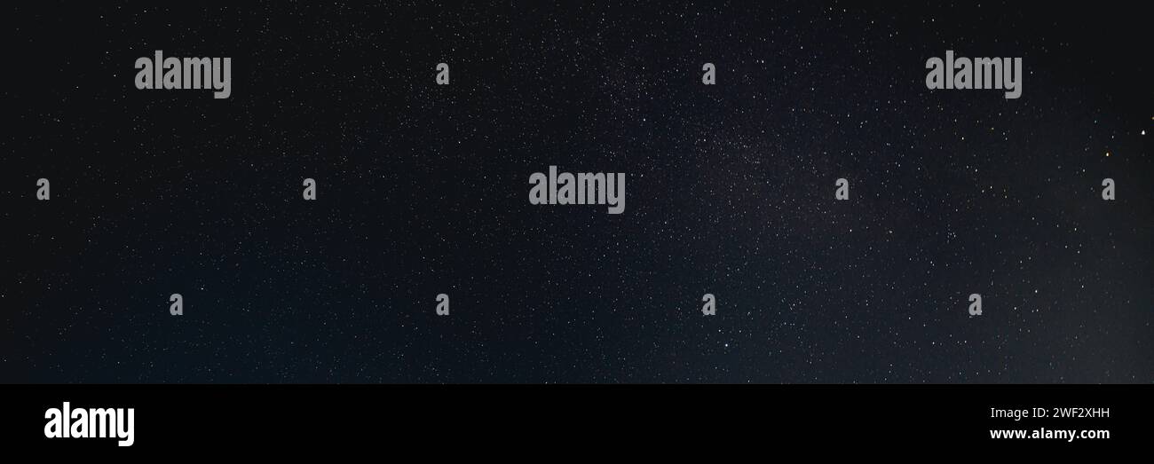 Real dark Night Starry Sky Natural Glowing Stars background backdrop ...