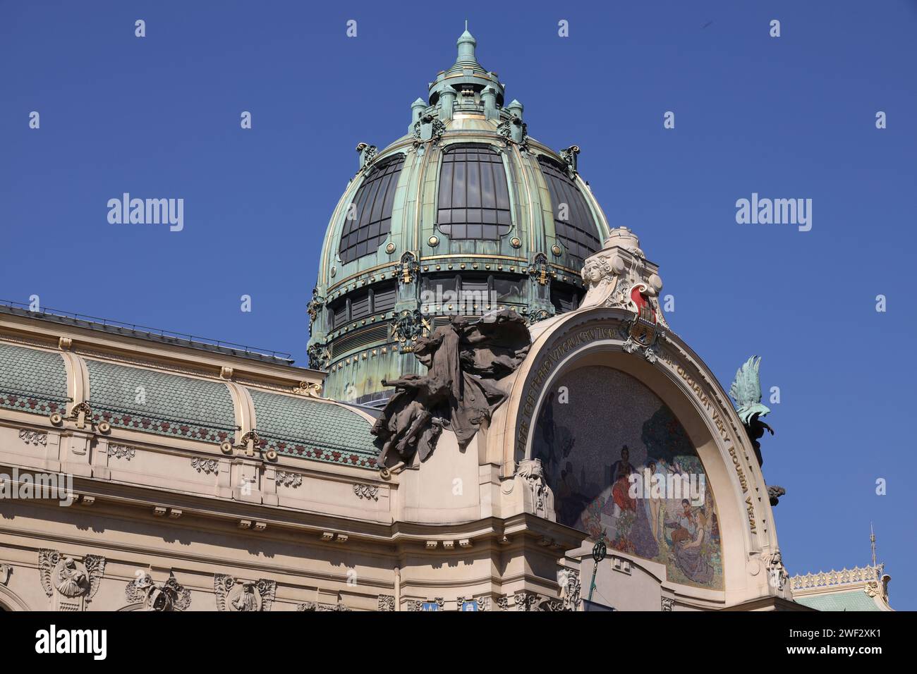 Mucha, municipal hall, prague hi-res stock photography and images - Alamy
